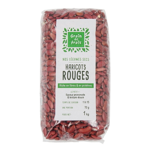 Grossiste Haricots rouges paquet 1kg Grain de Frais Carton de 12 x 1kg ...