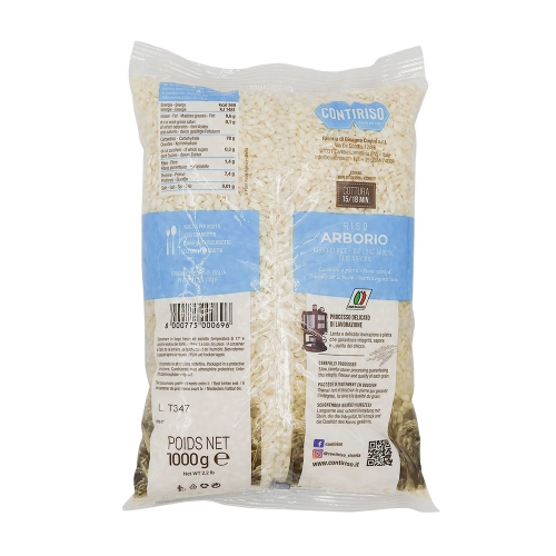 Grossiste Riz Arborio spécial risotto Italie paquet 1kg Carton de 20 x 1kg - prix en gros