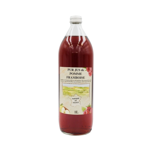 Grossiste Pur jus de pomme framboise bouteille 1L Carton de 6 BTL ...
